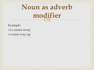 Structures of Modification! | PPTX