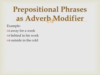 Structures of Modification! | PPTX