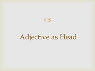 Structures of Modification! | PPTX