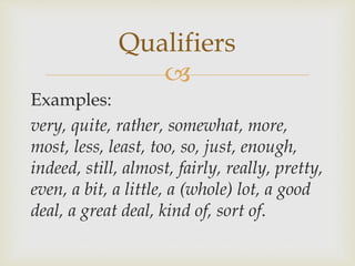 Structures of Modification! | PPTX