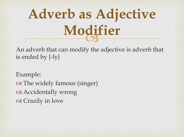 Structures of Modification! | PPTX | Parenting Babies and Toddlers ...