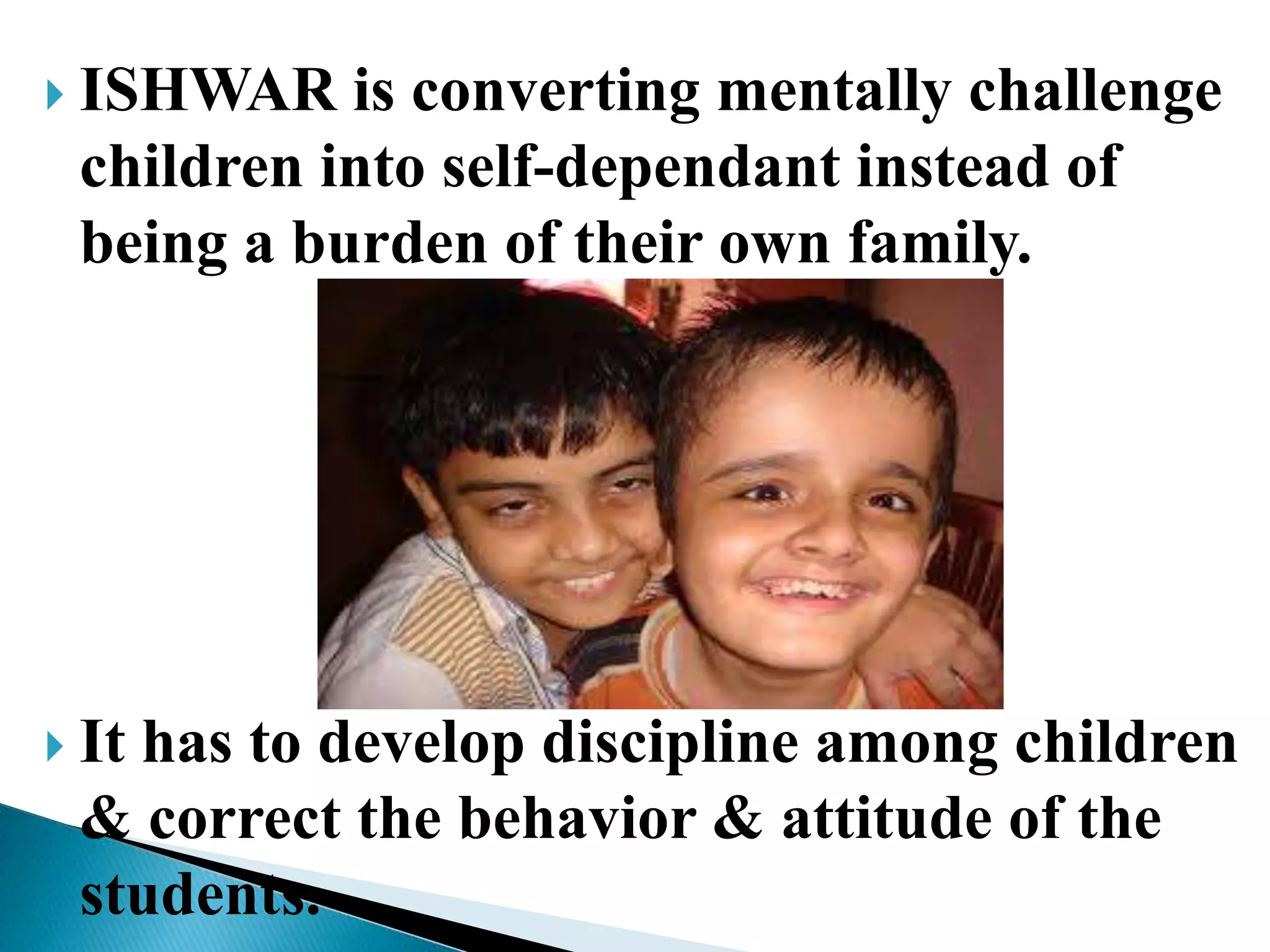 Welfare Services For Challenged Children in India | PPT