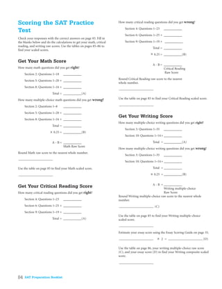 SAT Practice Tests | PDF
