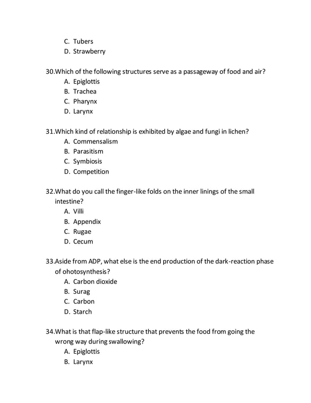 LET Practice Test in Biology | PDF | Endocrine and Metabolic Diseases ...
