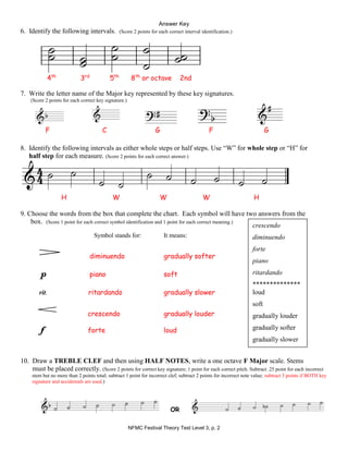 Practice test level 3 2016 answer | PDF