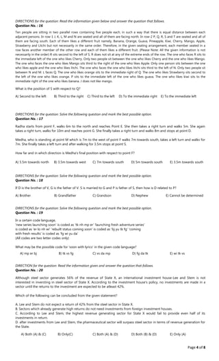 Practice test mba cet que. paper | PDF