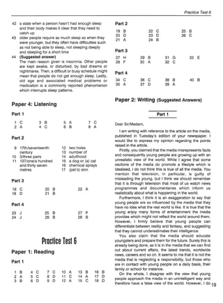 Practice tests for the revised cpe 3 key | PDF