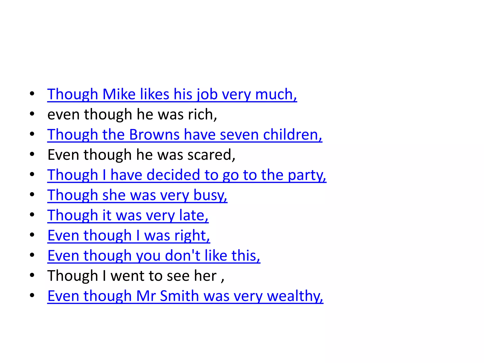 Practice though | PPTX