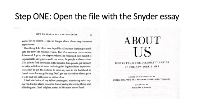 MLA Documentation: Tutorial + Practice | PPT