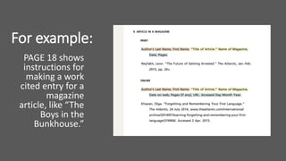 Practice Using MLA Documentation.ppsx