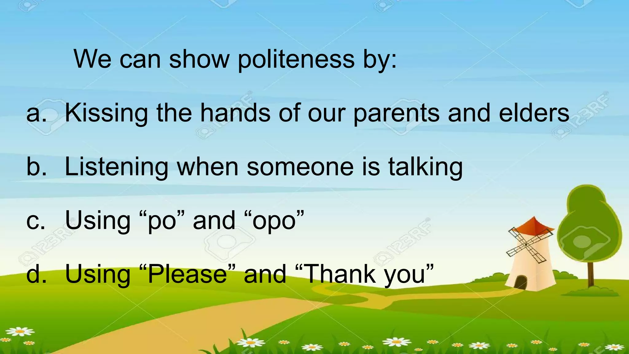 Practicing How to Be Polite | PPTX