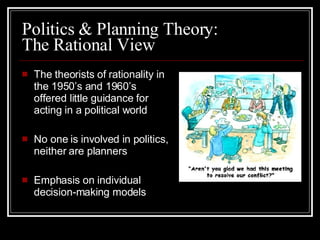 Practicing Planning Theory In A Political World | PPT