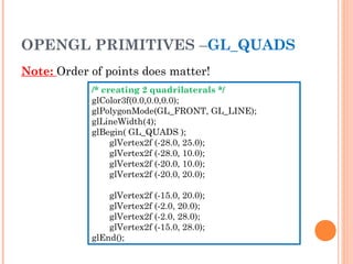 Practicing 2d drawing primitives | PPT