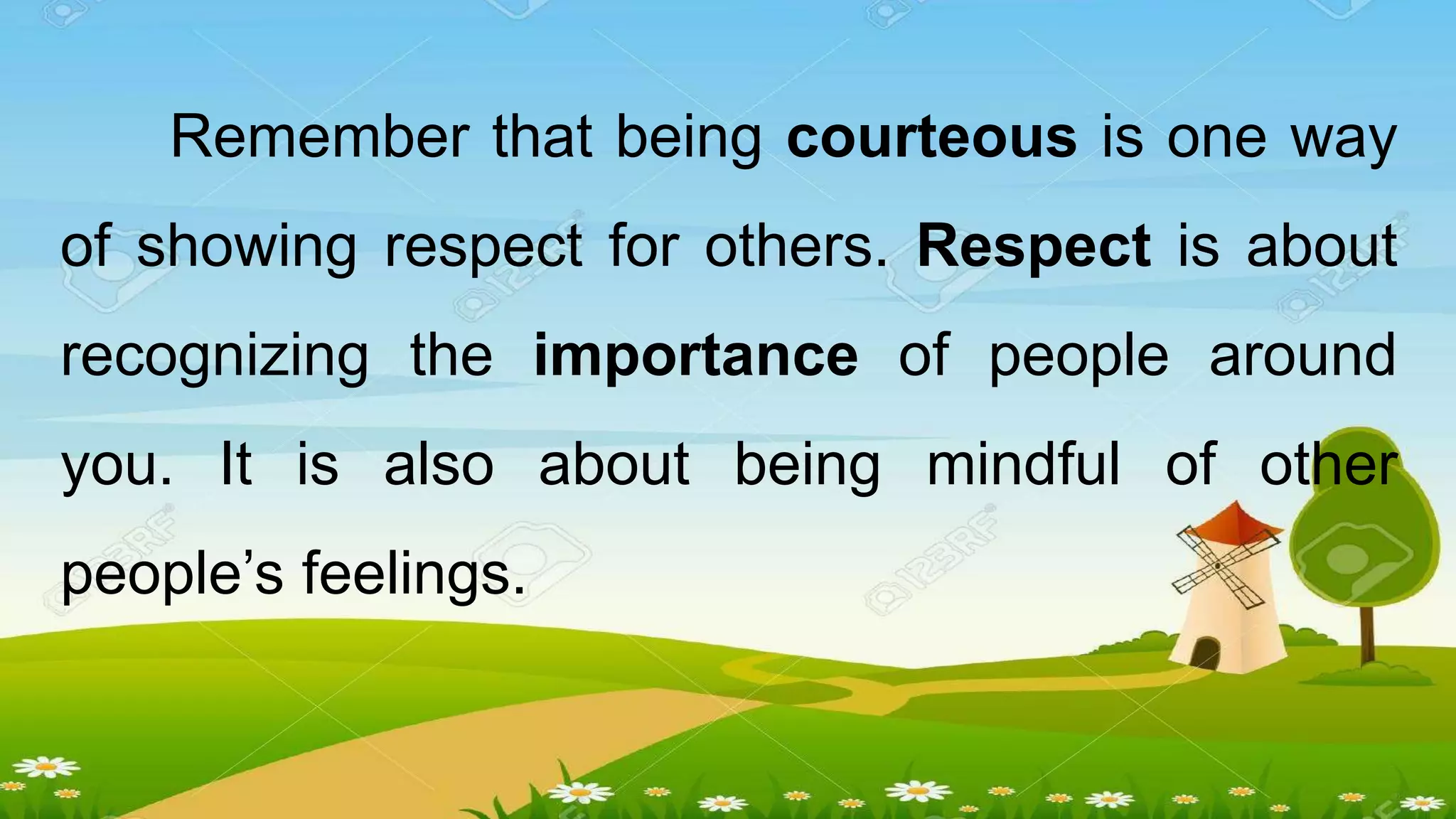 Practicing How To Be Polite | PPTX