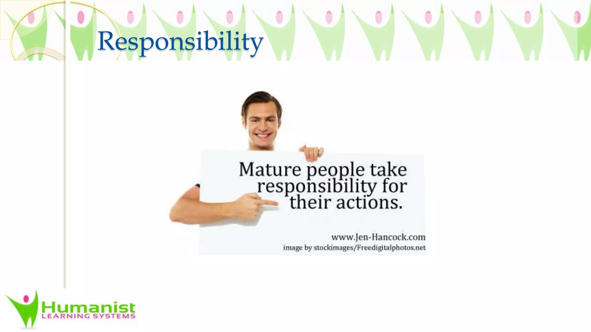 Practicing humanistic leadership | PPTX