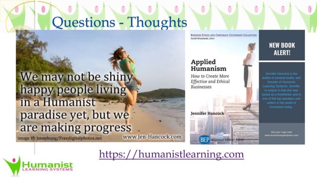 Practicing humanistic leadership | PPTX | Business | Business and Finance