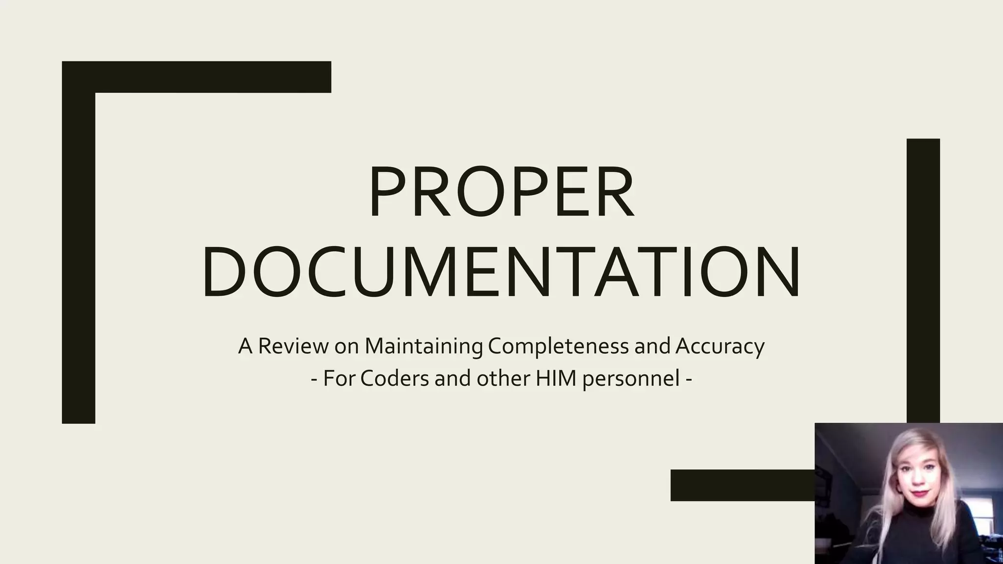 Documentation Improvement Presentation | PPTX