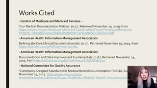 Documentation Improvement Presentation | PPTX