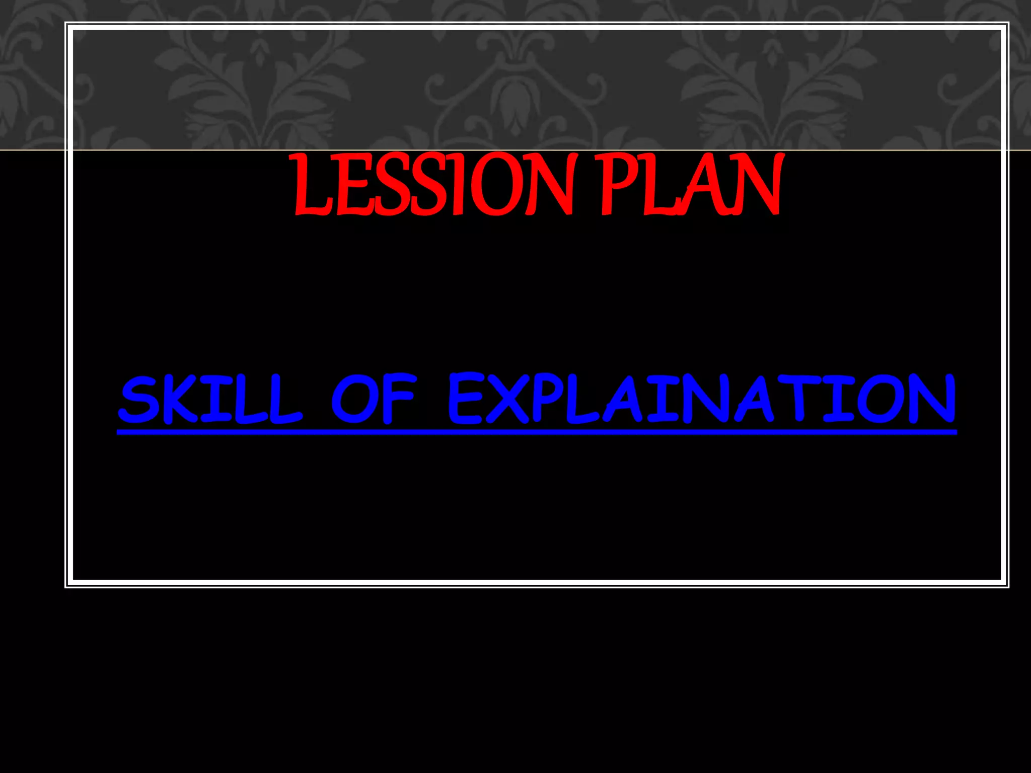 micro teaching lesson plan | PPTX