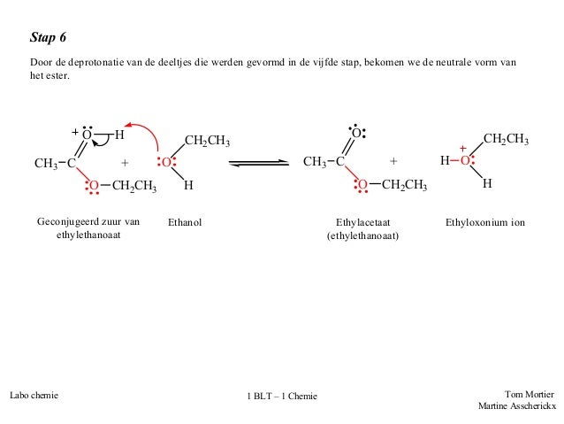 Labovoorbereiding - bereiding van een ester: ethylacetaat