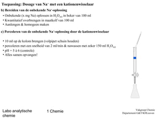 Labovoorbereiding - titratie azijnzuur met NaOH | PPT