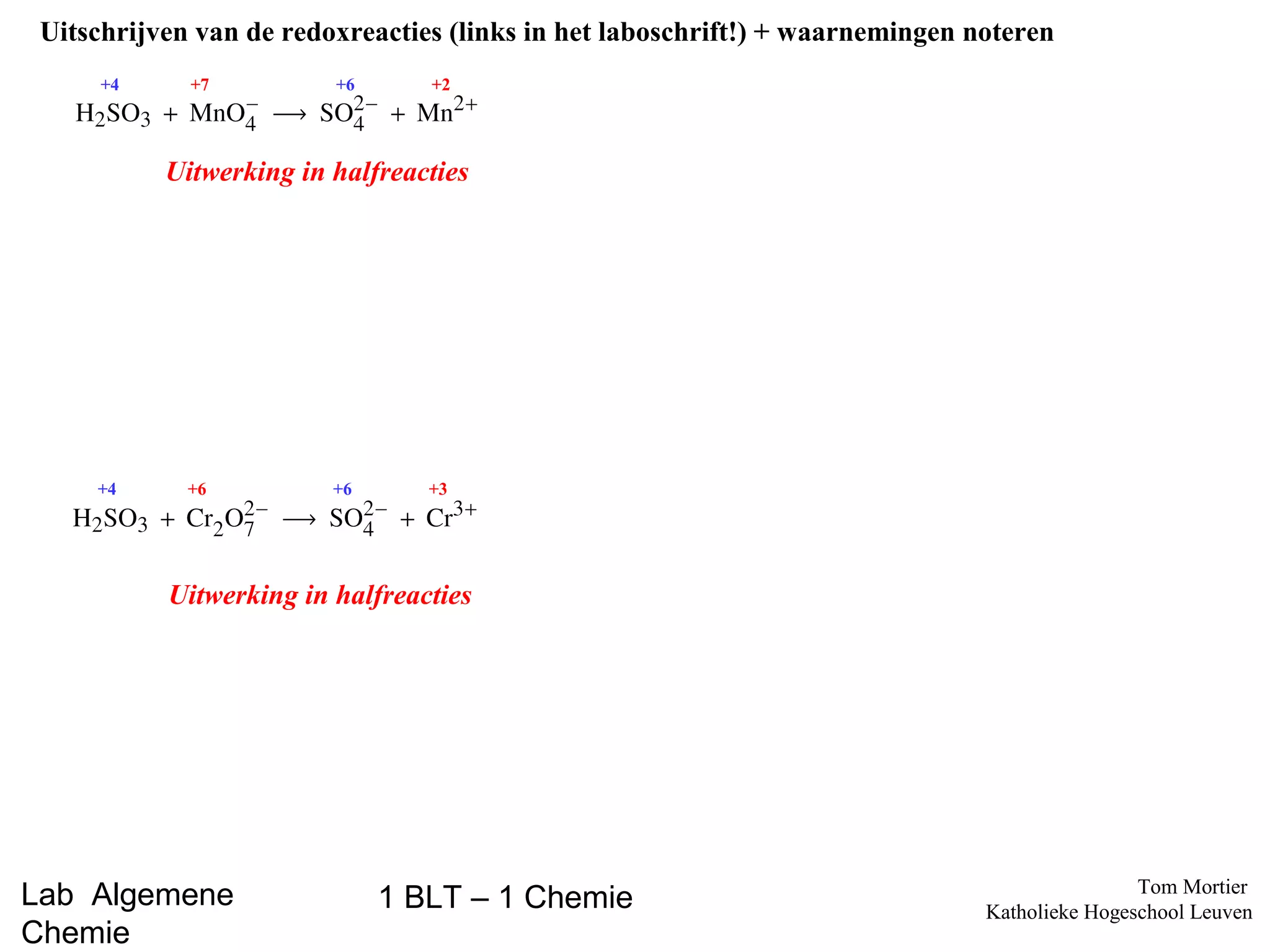 Labovoorbereiding - Bereiding van natriumthiosulfaat | PPT