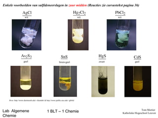 Labovoorbereiding - Bereiding van natriumthiosulfaat | PPT