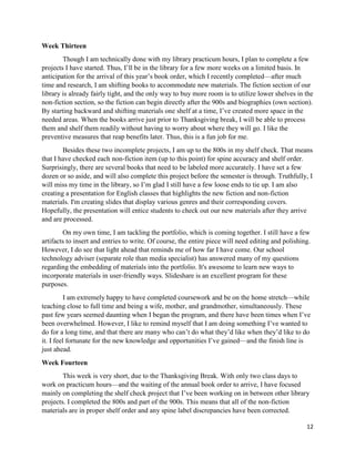 Practicum journal entries 1 15 | PDF