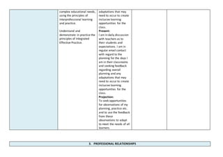 Practicum Plan Before Formative Feedback | PPT
