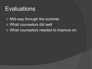 Practicum powerpoint | PPTX | Camping | Travel Type