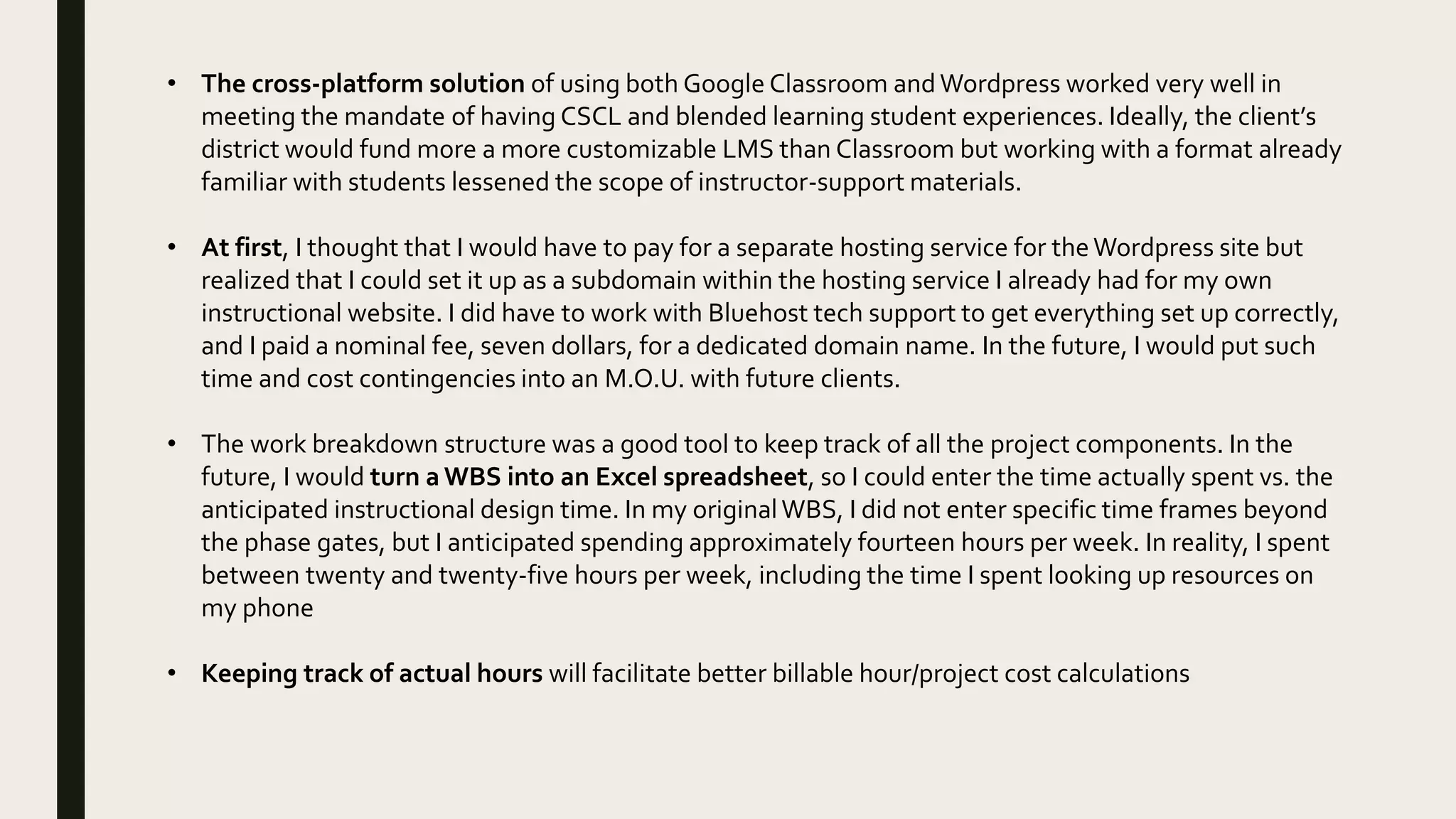 Practicum presentation: LSG | PPT