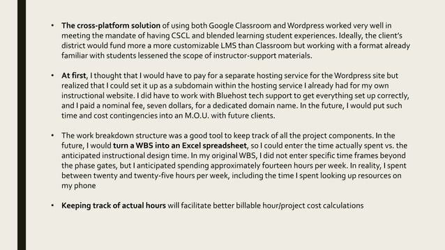 Practicum presentation: LSG | PPT