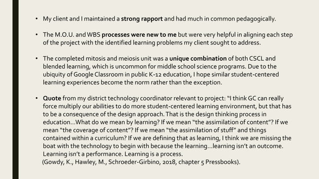 Practicum presentation: LSG | PPT