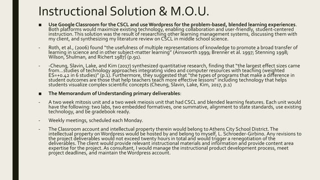 Practicum presentation: LSG | PPT