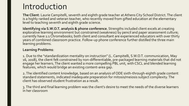 Practicum presentationlsg | PPT