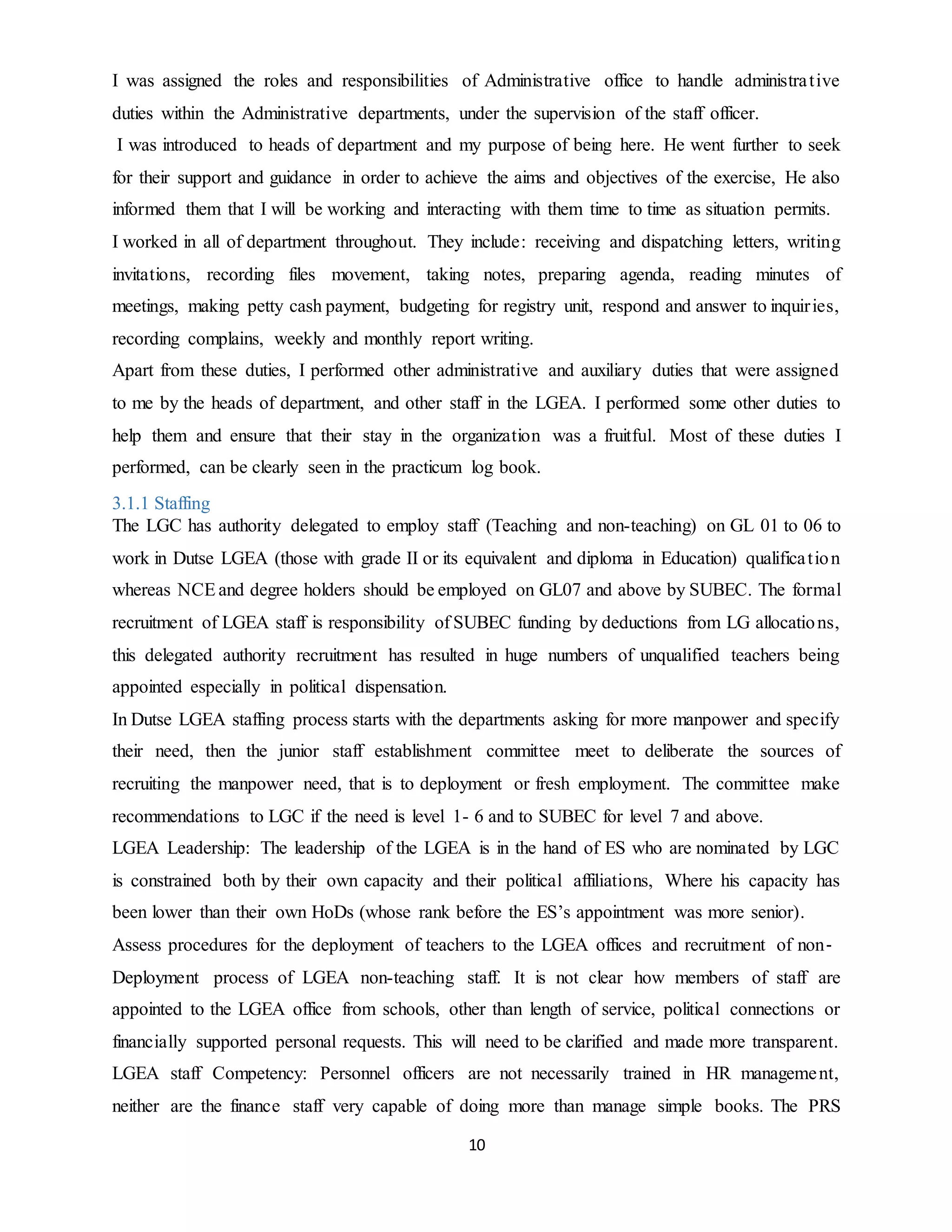 Practicum report | DOCX