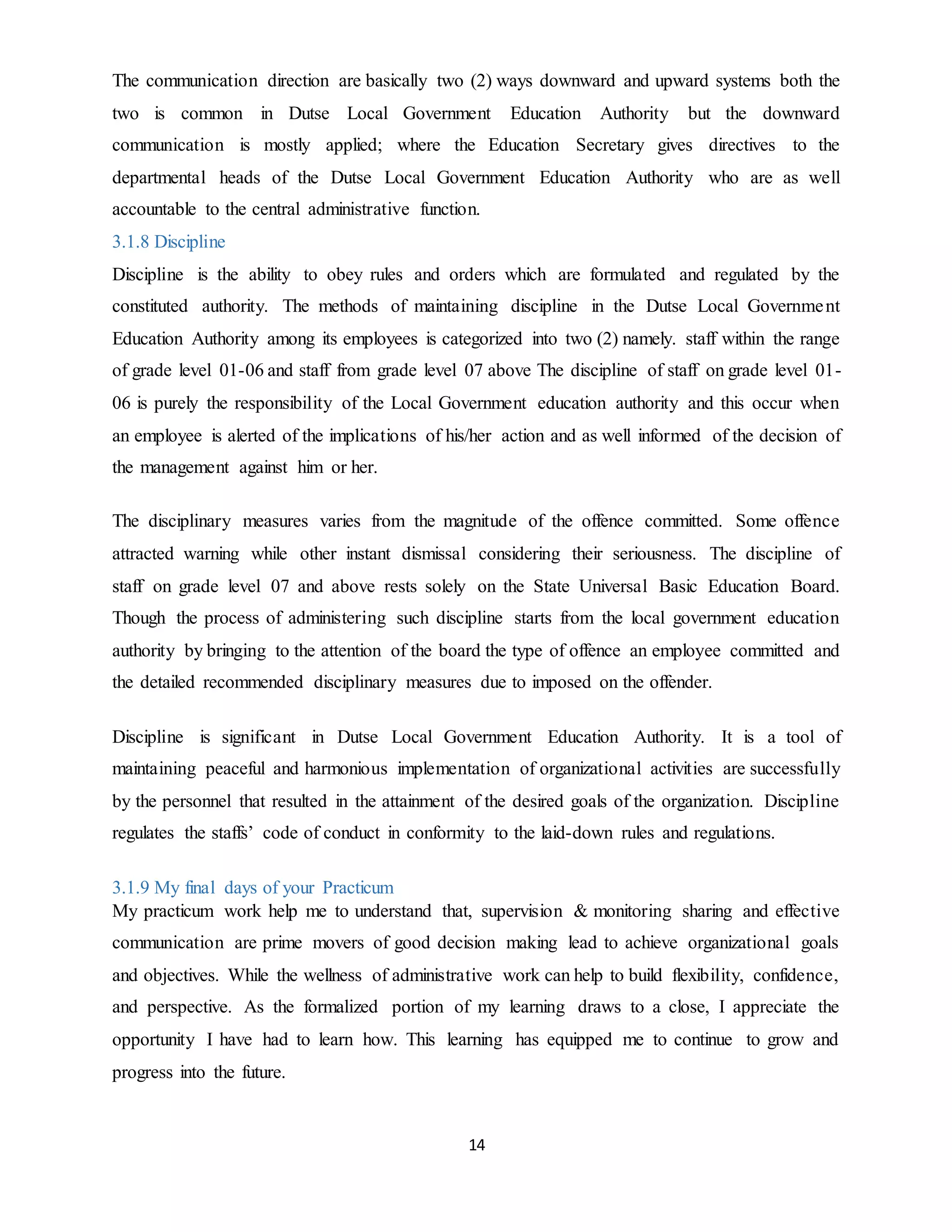 Practicum report | DOCX