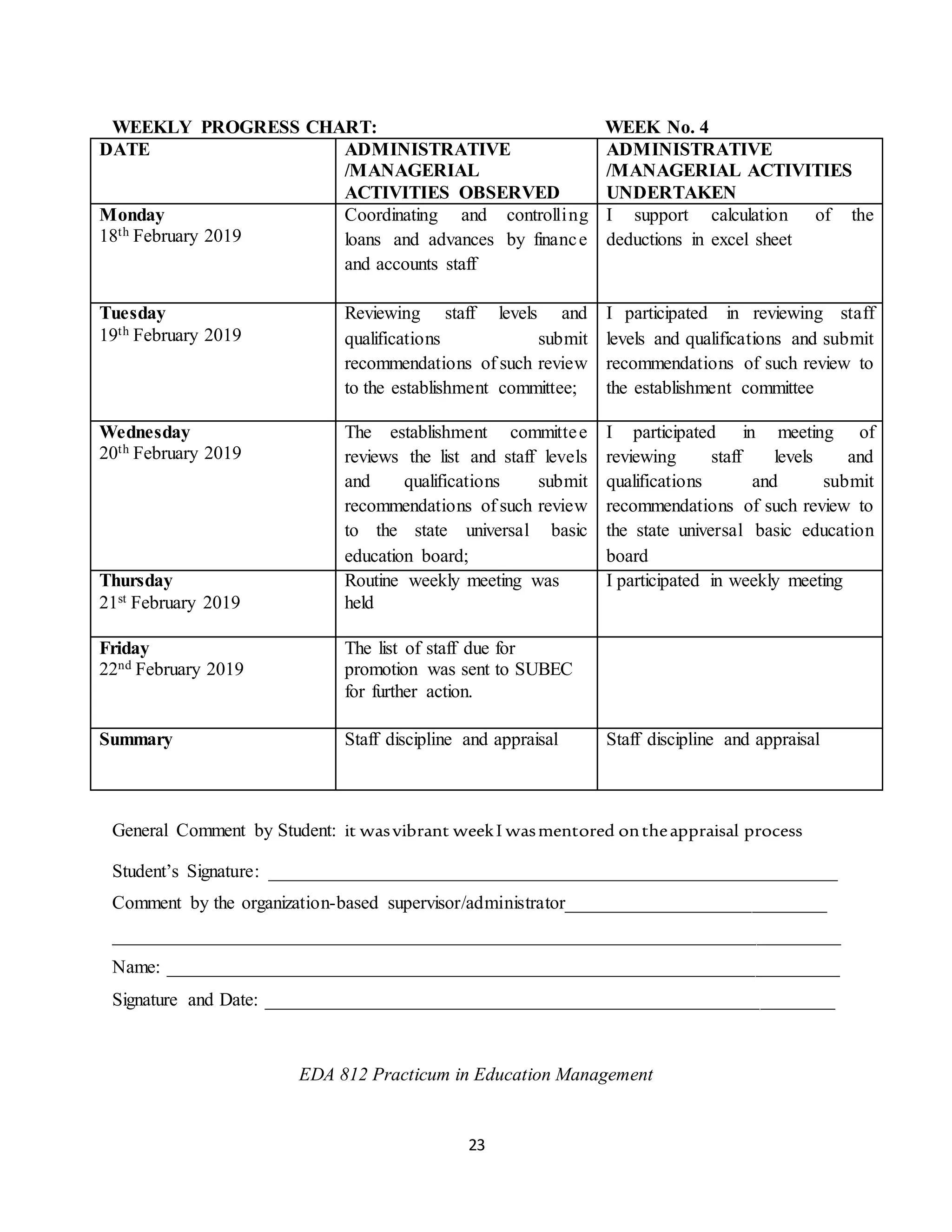 Practicum report | DOCX