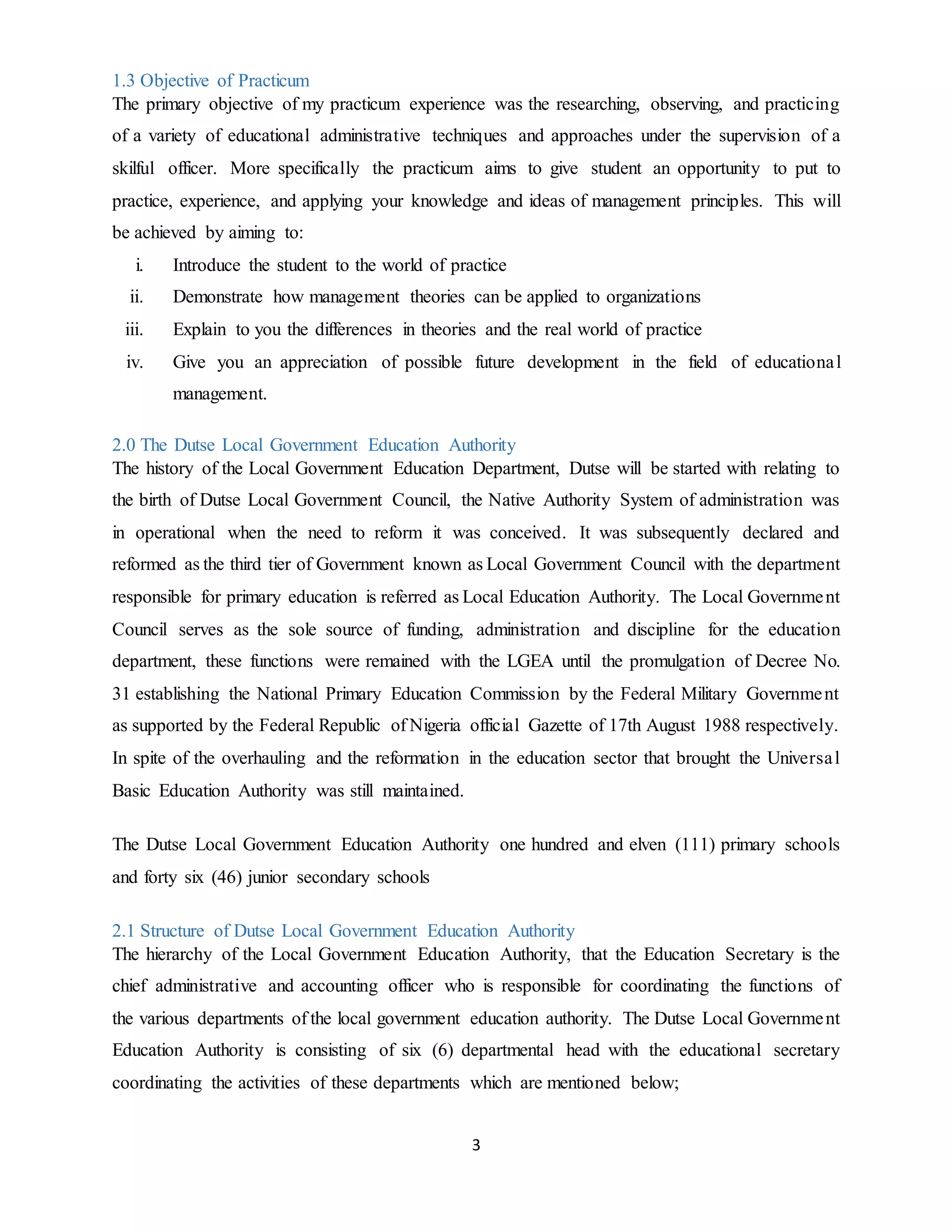 Practicum report | DOCX