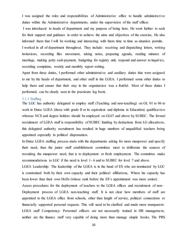 Practicum report | DOCX | Educational Assessment | Education