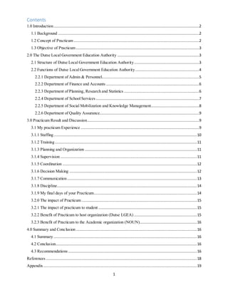 Practicum report | DOCX