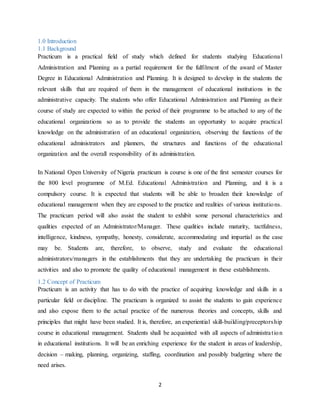 Practicum report | DOCX