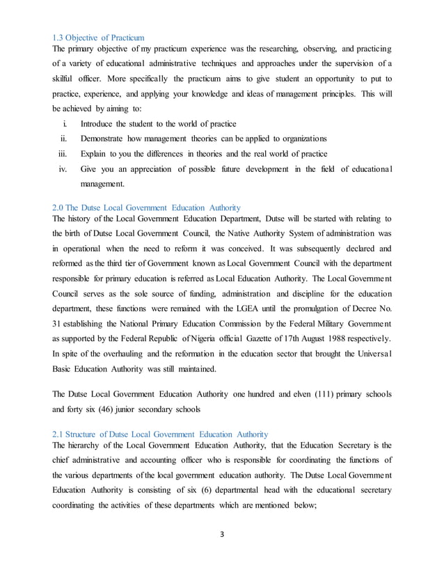 Practicum report | DOCX | Educational Assessment | Education