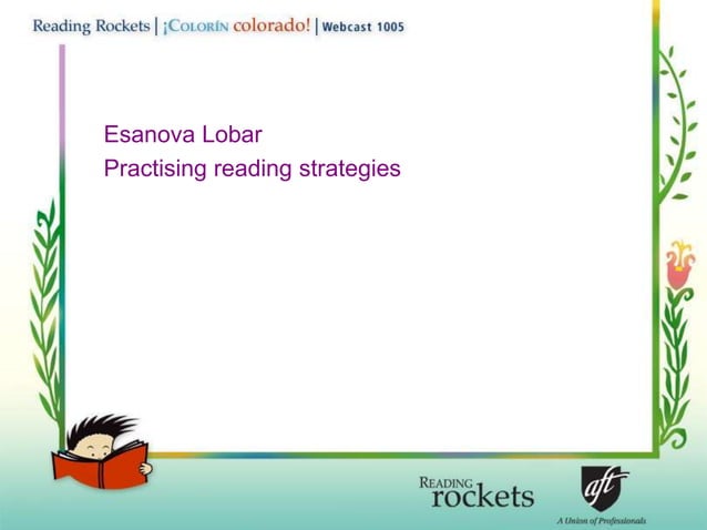 Practising reading strategies.ppt | Free Download