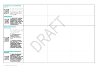 Teacher Digital Literacy Framework (january-2023-draft) | PDF