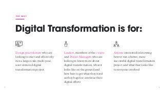 The Practitioner's Guide to Digital Transformation | PPT