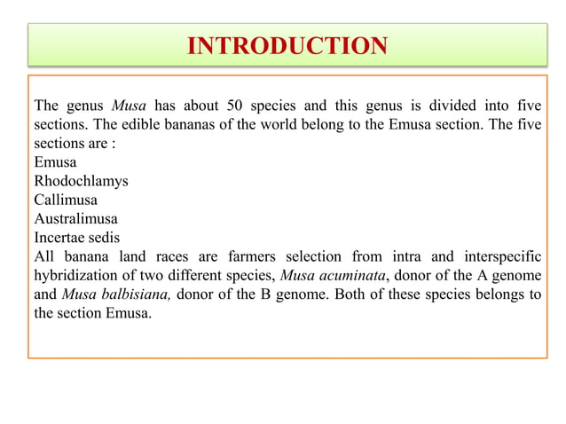 Pract no. 9 (a) floral biology of banana | PPT