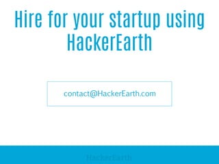 HackerEarth helping a startup hire developers - The Practo Case Study | PDF | Programming ...