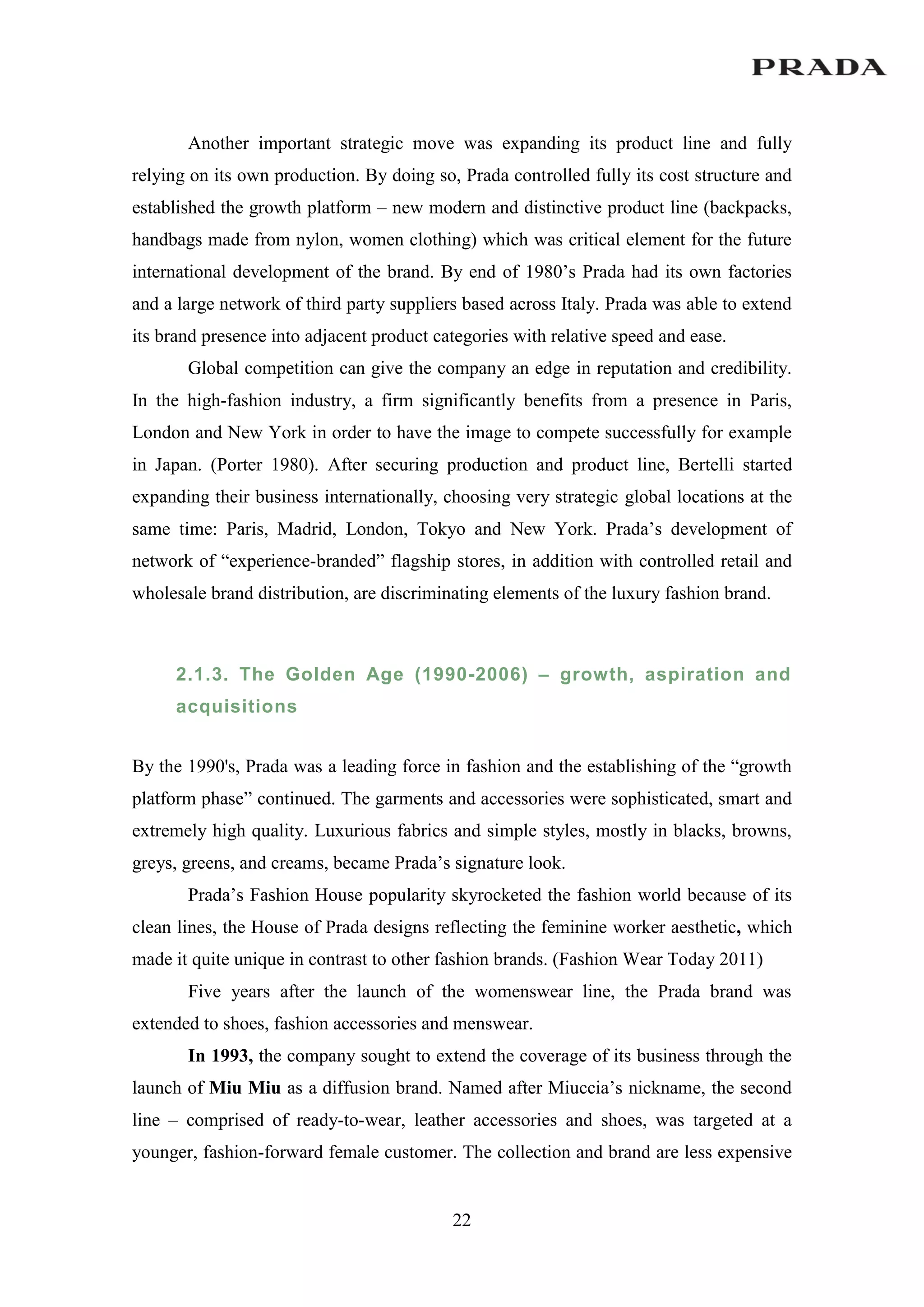 Prada Business Model Evolution and Future | PDF