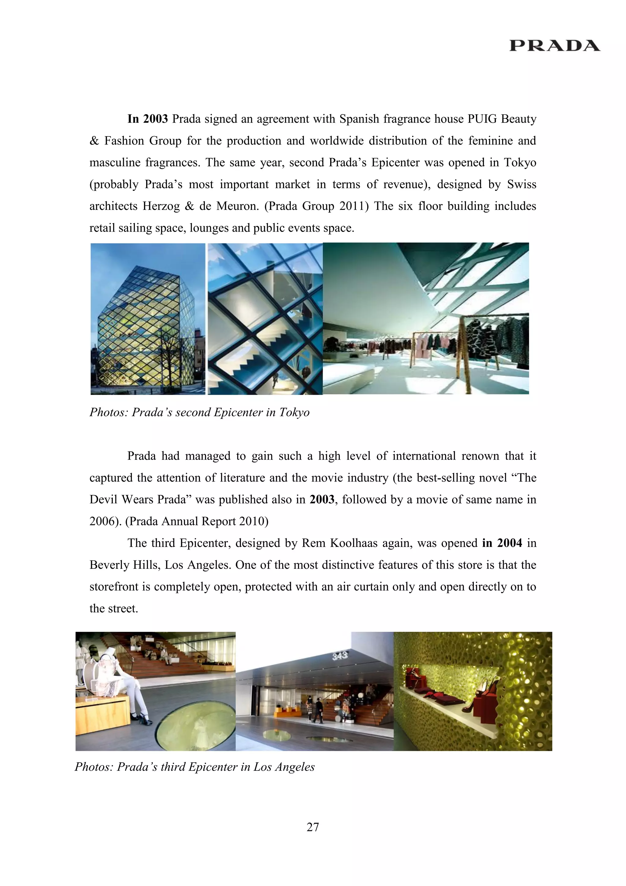 Prada Business Model Evolution and Future | PDF